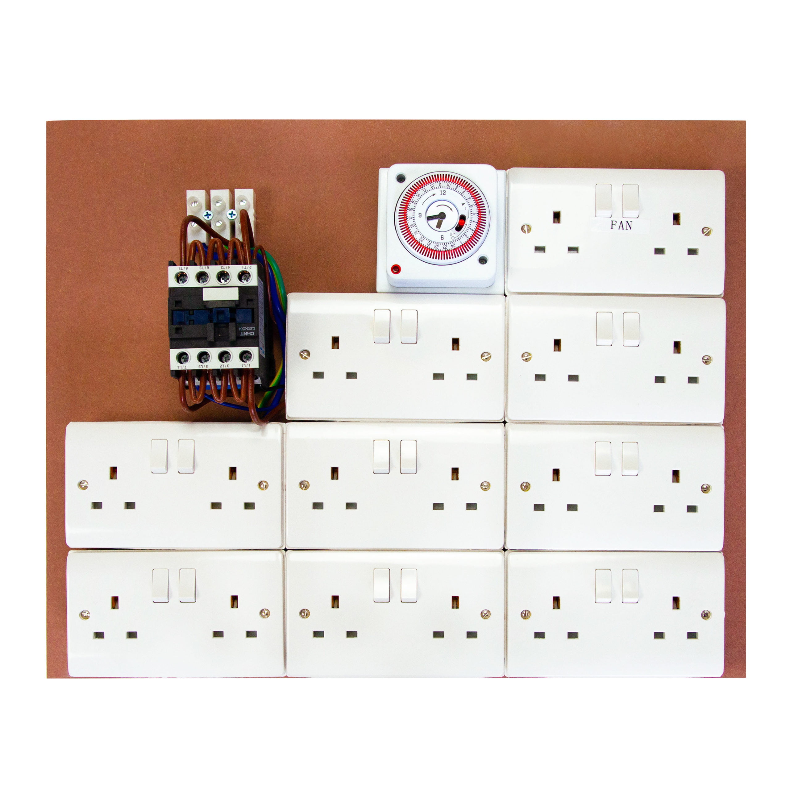 Contactor Board 16/18 - Green Box Wholesale