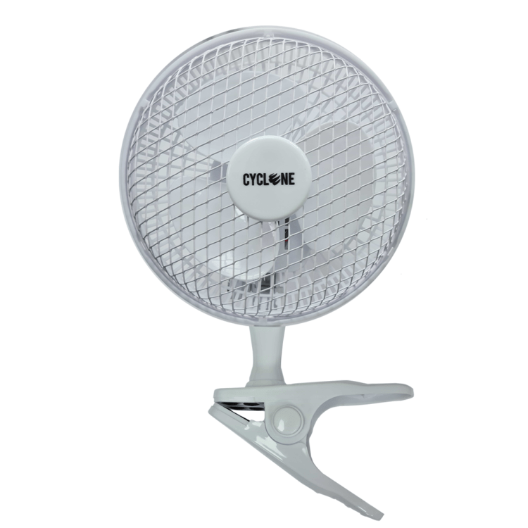 Cyclone 6" Clip On Fan - Green Box Wholesale
