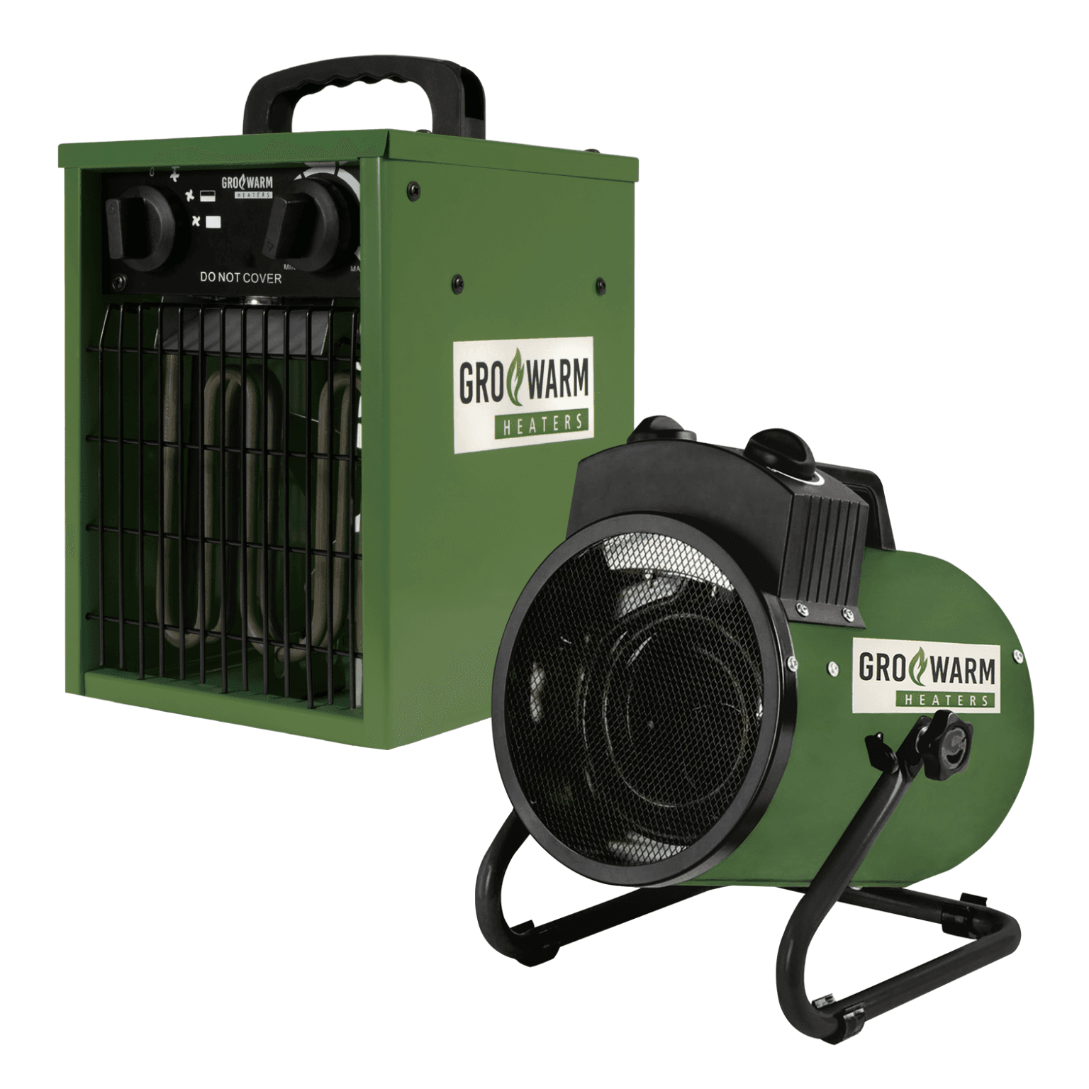 GroWarm Industrial Fan Heaters - Green Box Wholesale